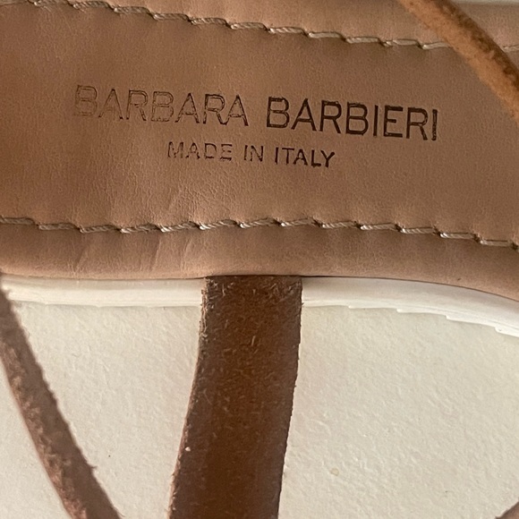 Barbara Barbieri | Shoes | Barbara Barbieri Italian Leather Thong Flat ...